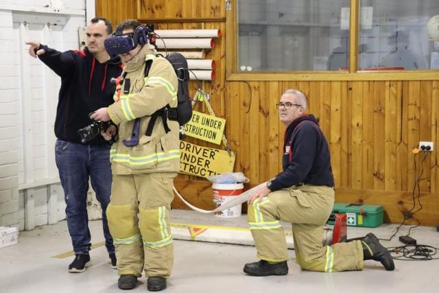 Chirnside Park CFA volunteers swap helmets for VR | Flaim