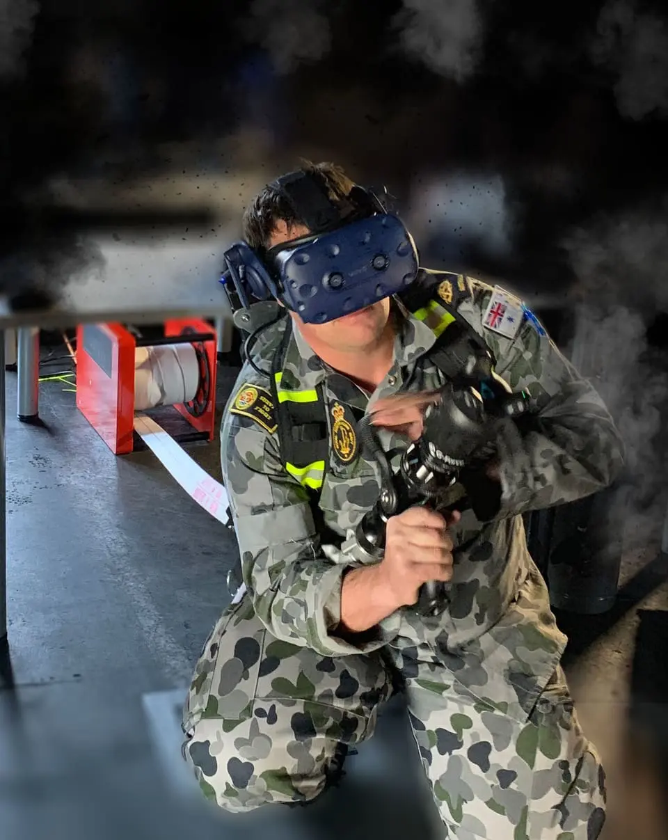 Chirnside Park CFA volunteers swap helmets for VR | Flaim